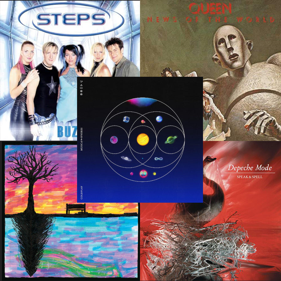 Historic October Album Releases UK | Queen, Depeche Mode, Coldplay ...