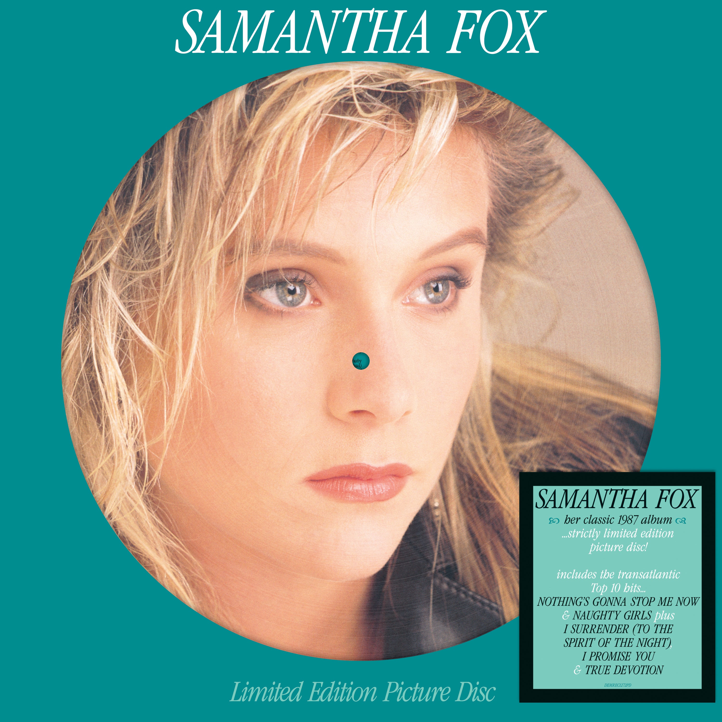 Samantha Fox - Samantha Fox (Picture Disc) [VINYL] – Chalkys.com